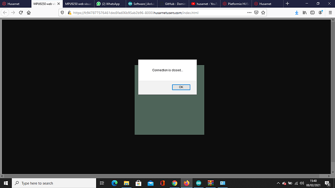 Web Ui Esp32 Connection Is Closed Help Husarnet